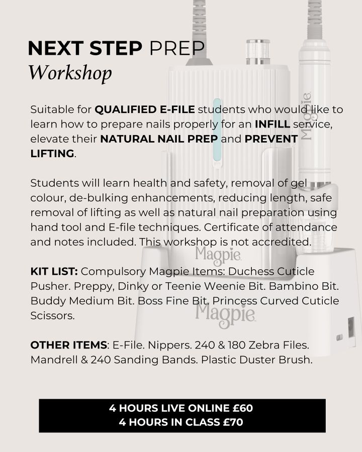 Next Step Prep Workshop – Nicolette's Nails