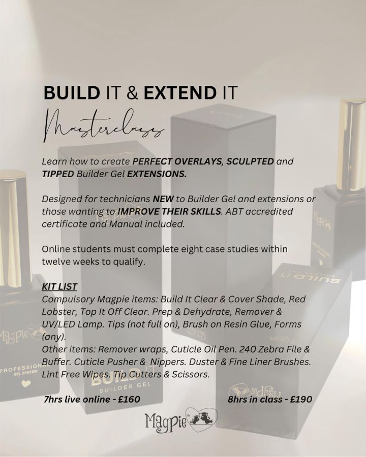 Build It & Extend It Builder Gel Masterclass – Nicolette's Nails